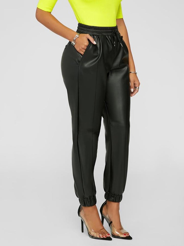 PU Leather Pants